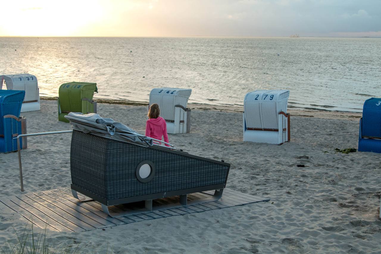 Schlafstrandkörbe auf Föhr gehen in ihre zweite Saison